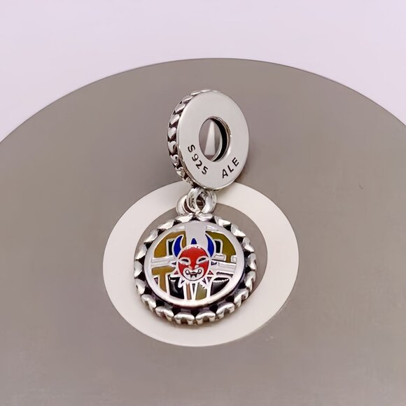 Pandora | Jewelry | Pandora Saints Day Mask Dangle Charm Happy ...